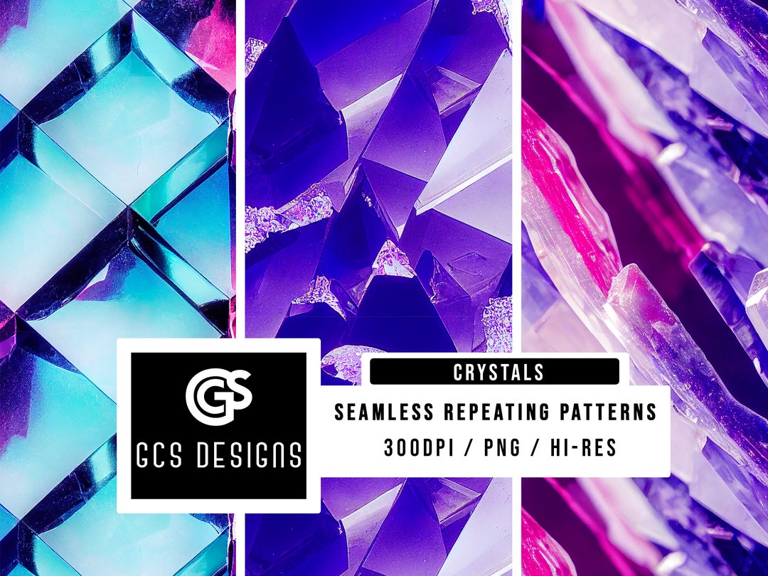 Seamless PNG Abstract Crystals | Seamless Pattern Repeating Design File ...