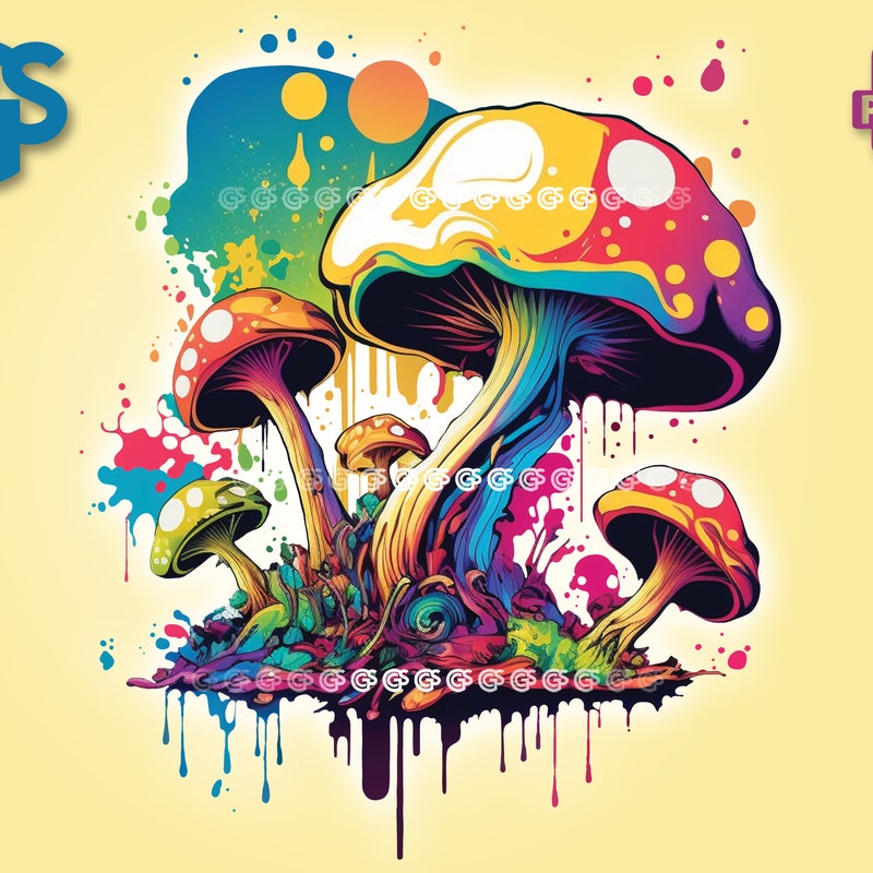 Psychedelic Logo - Etsy