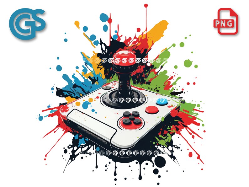 Graffiti Game Controller Bundle 3 PNG Files Gamer Life - Etsy