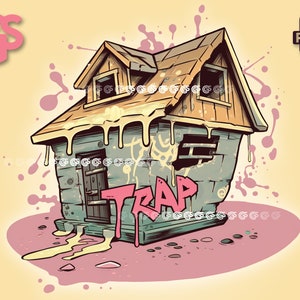 Trap House Bundle (3) PNG Files | Local Pot Dealer, Urban Streetwear ...