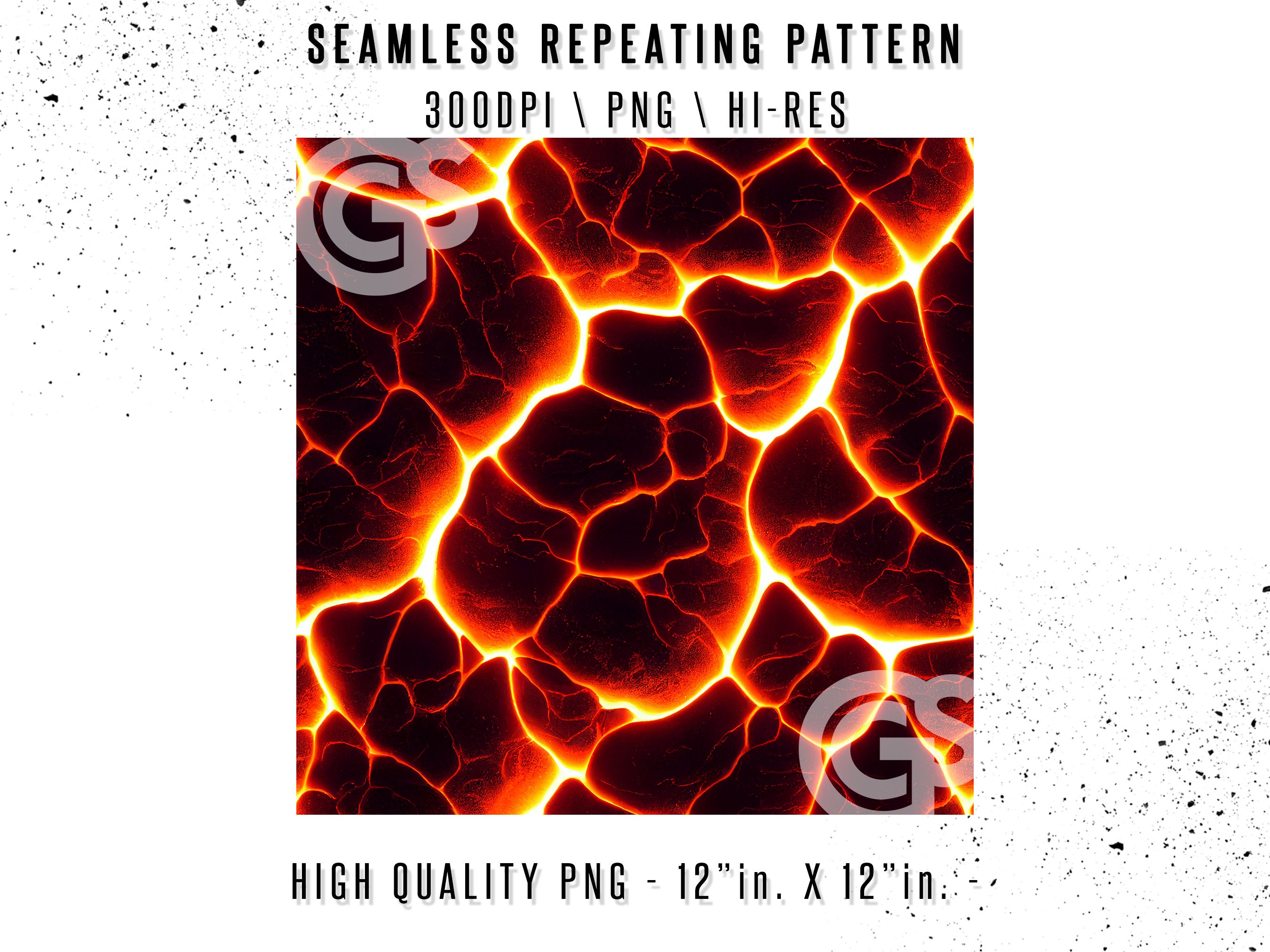 Seamless PNG Lava Flow Seamless Pattern Repeating Design - Etsy Canada