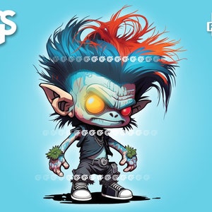 Evil Troll Bundle (3) PNG | Graphic T-shirt Digital File, Trolls Dolls ...