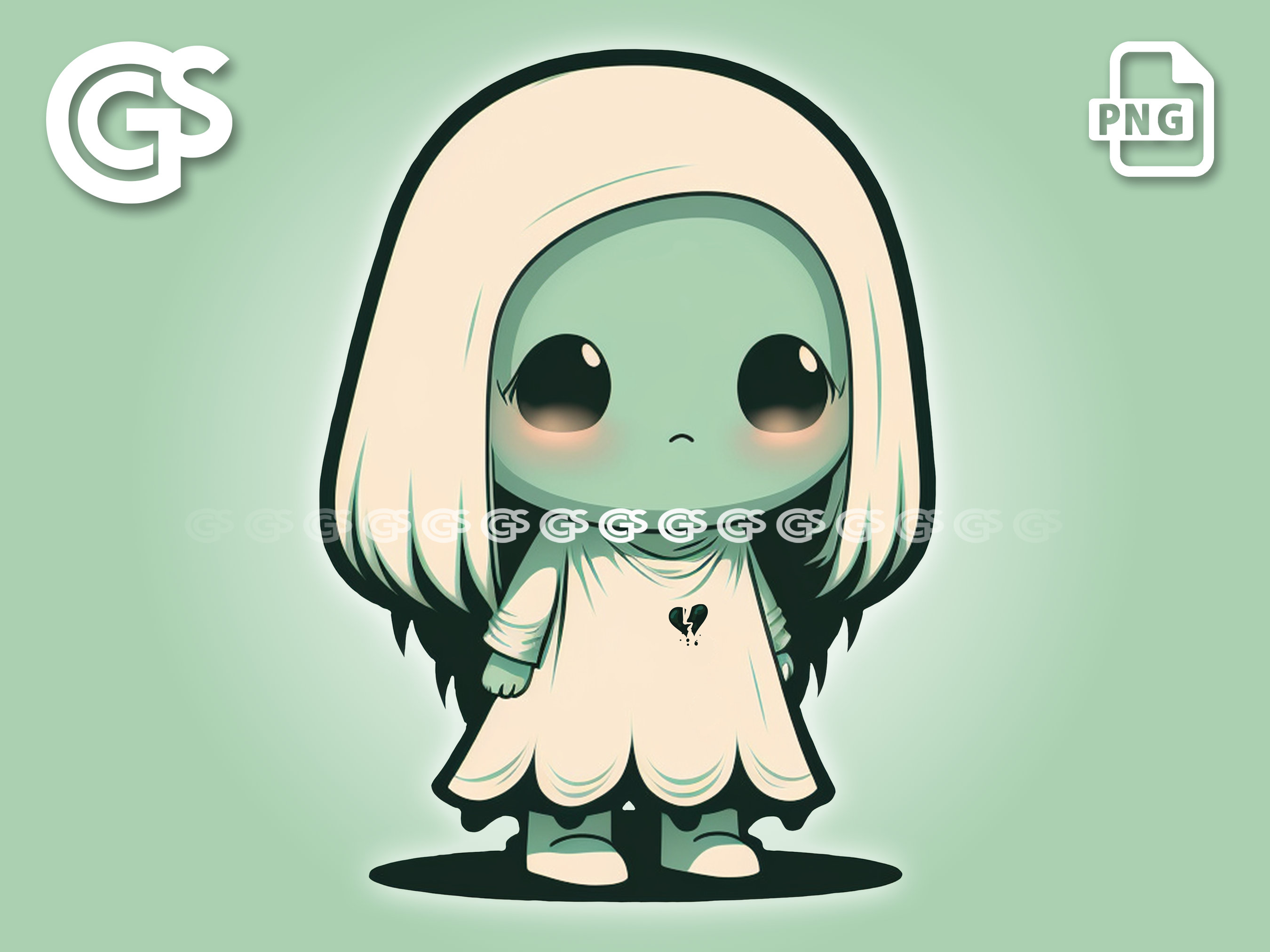 How To Draw A Broken Hearted Girl Chibi