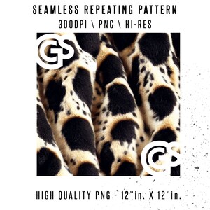 Digital Paper Dalmatian Fur - Seamless Pattern Repeating Design File ...