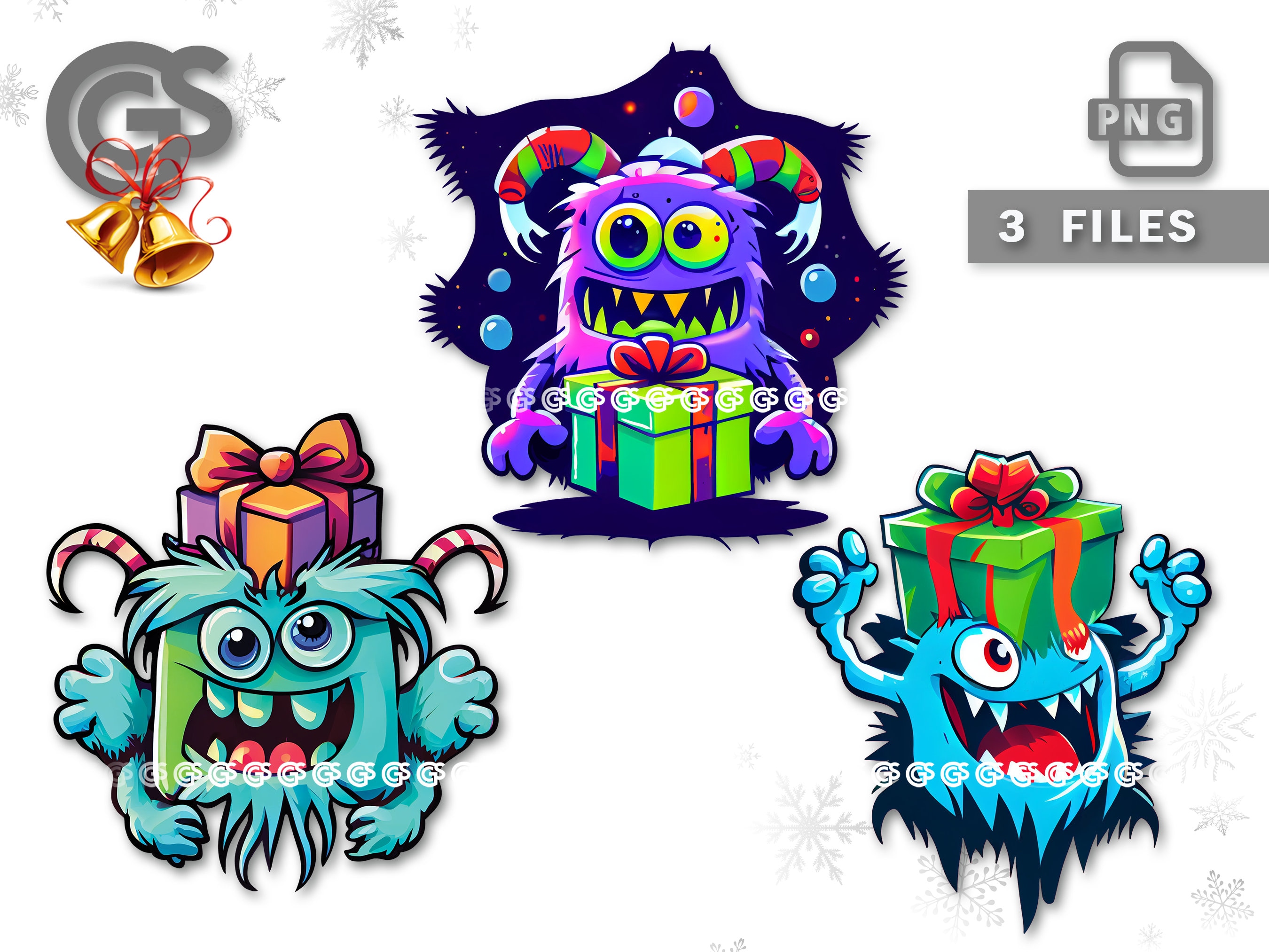 Christmas Gifts Vector Png