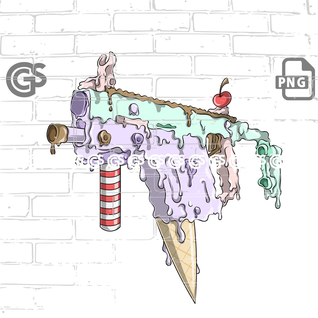 Ice Cream Vector SMG - PNG, Graphic T-shirt Digital Design, Urban ...
