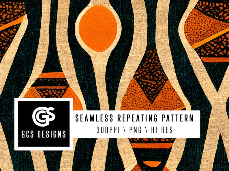 Abstract African 6 Seamless Pattern Repeating Design File - Etsy
