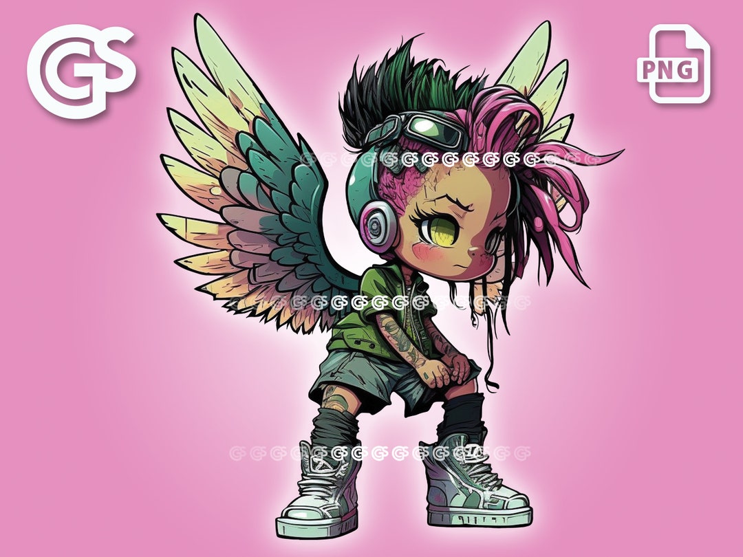 Colorful Angel PNG | Angels T-shirt Sticker Digital File, Angel Wings ...