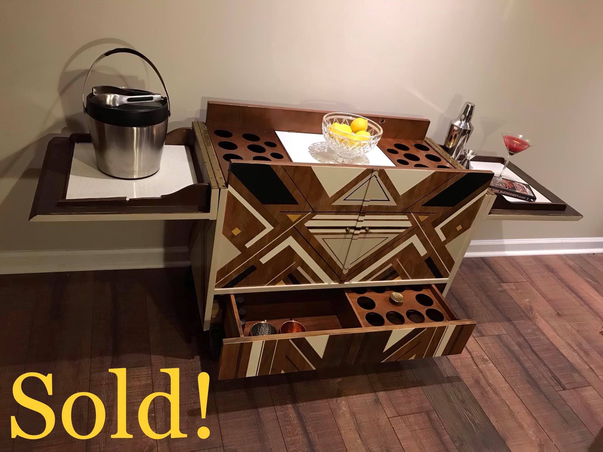 MCM Cocktail Cabinet: Made to Order Example of Mid-century Bar - Etsy