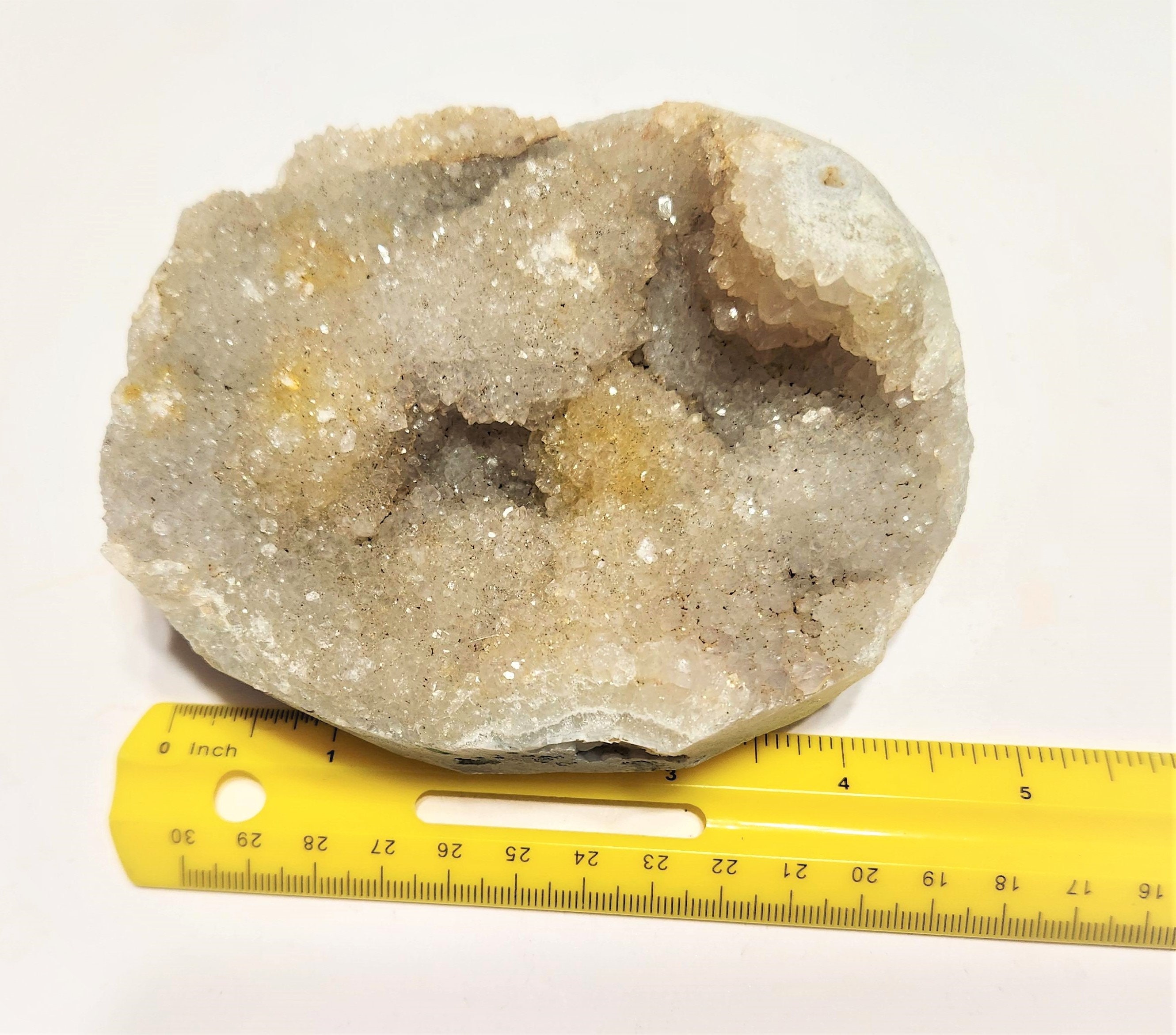 Large Beautiful and Sparkling Mixed Druzy Quartz Cluster Geode From ...