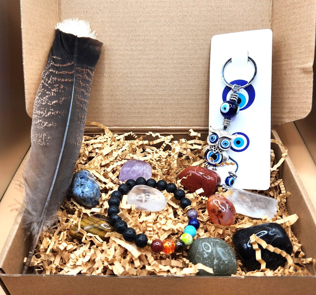 12 Piece Starter Chakra Gemstone Set With Tumbled Stones, Chakra ...