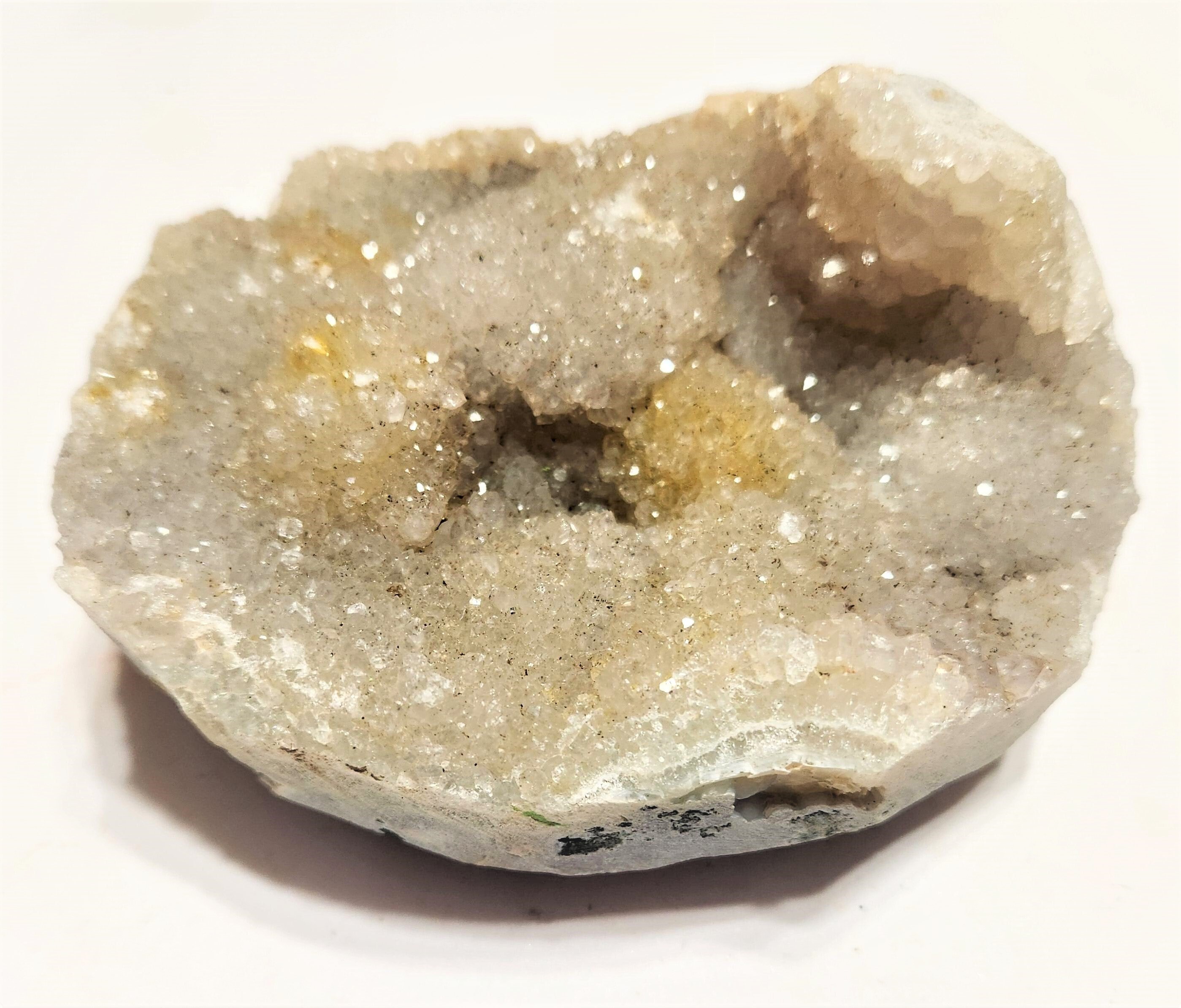 Large Beautiful and Sparkling Mixed Druzy Quartz Cluster Geode From ...