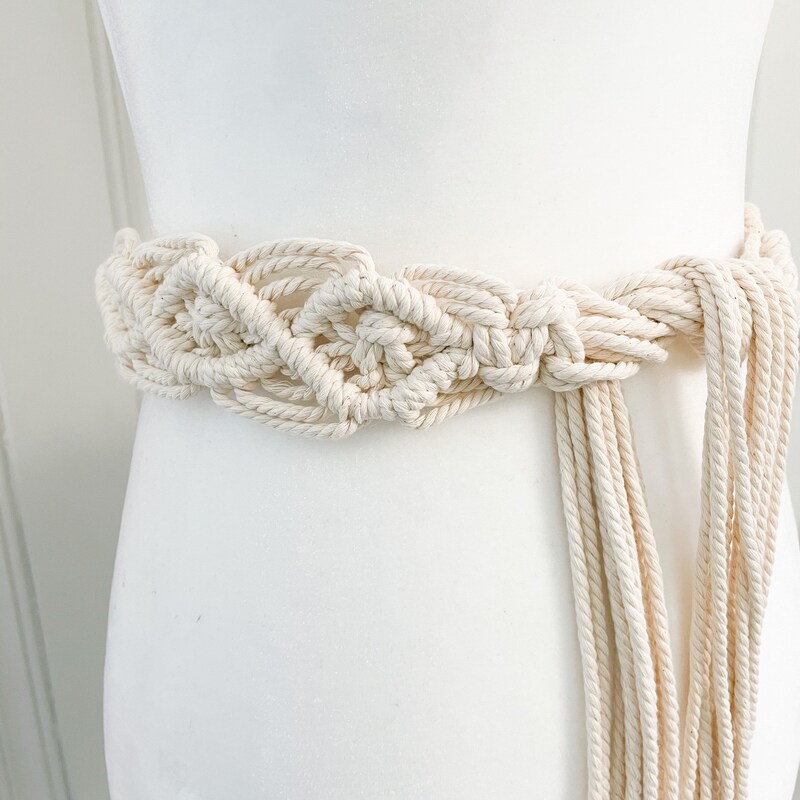 Macrame Belt - Etsy