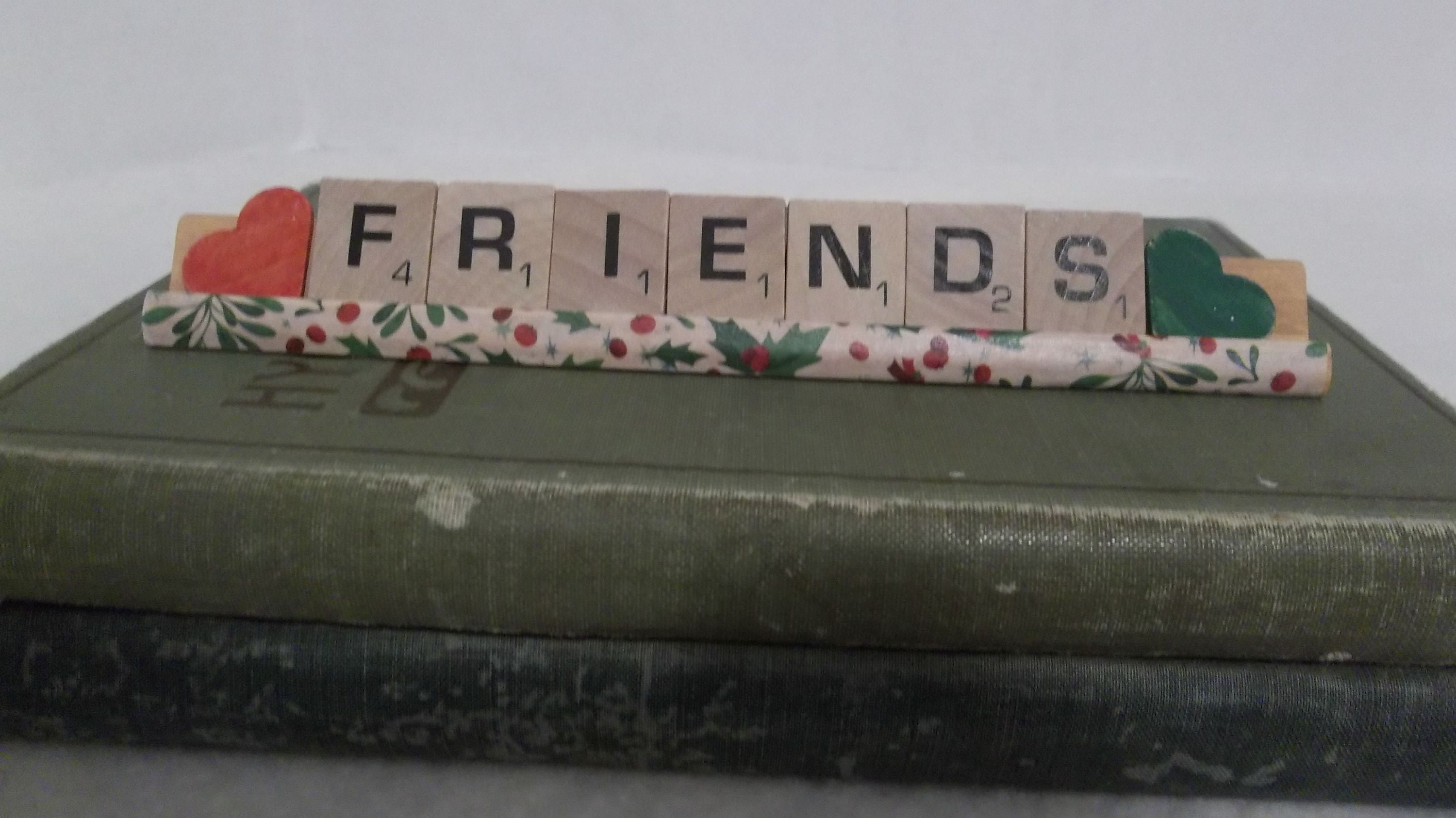 Scrabble Tray Decor Genuine Scrabble Letters | Etsy