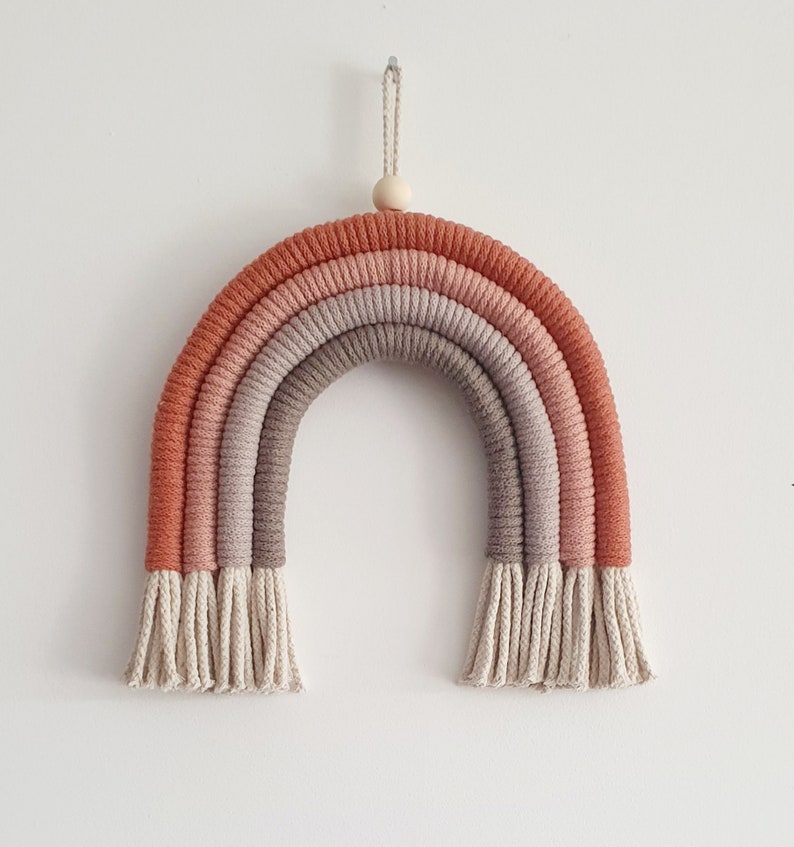 Large Macrame Rainbow Wall Hanging Nursery Room Kids Decor - Etsy