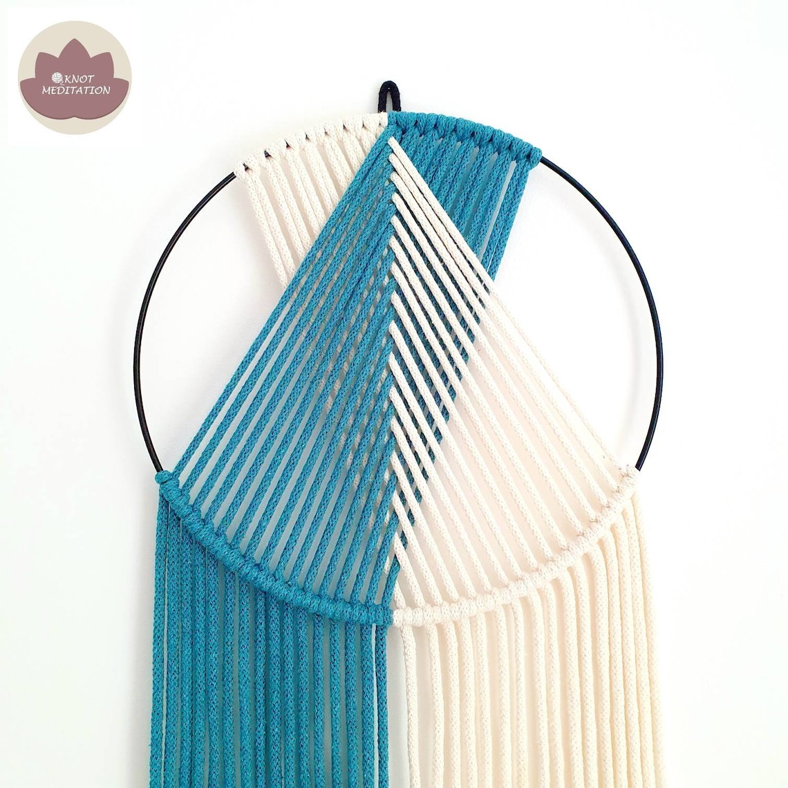 KIT DIY Choose Your Colours Macrame Dream Catcher Beginner - Etsy