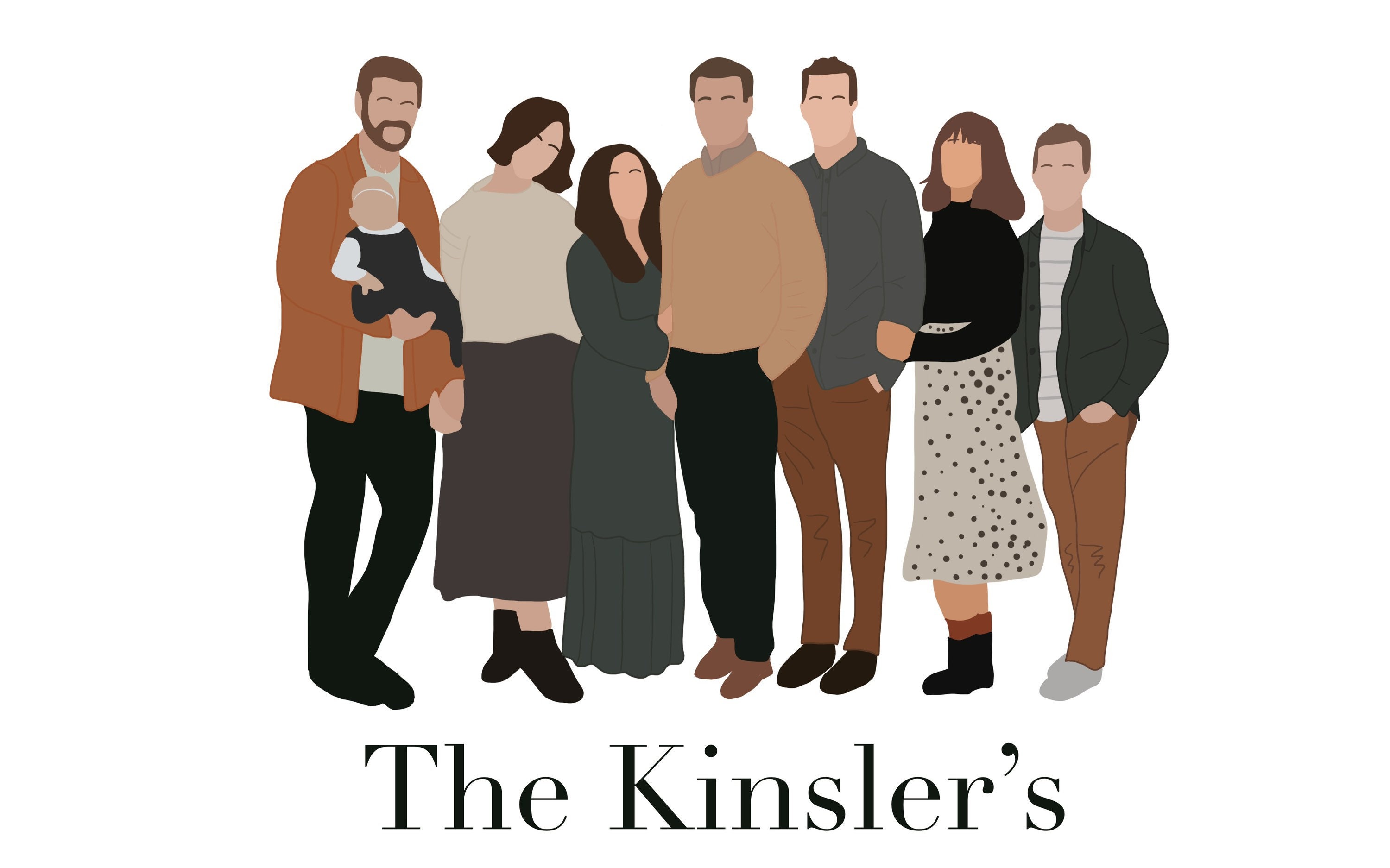 Faceless Family Portraits - Etsy