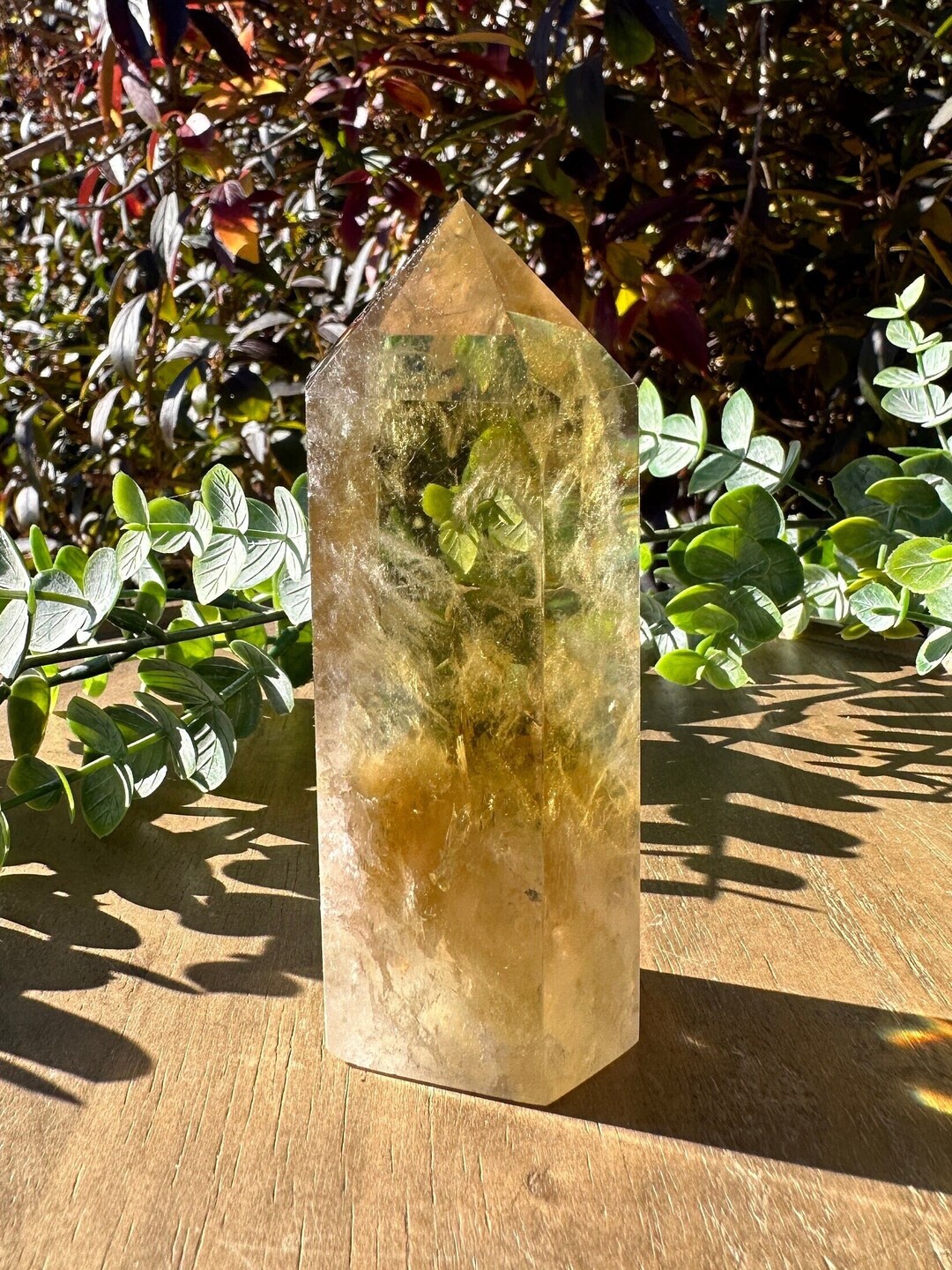 Beautiful Big Lemon Quartz Point clarity communication balance ...