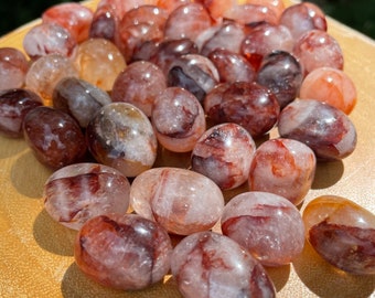 Tumbled Fire Quartz - Etsy