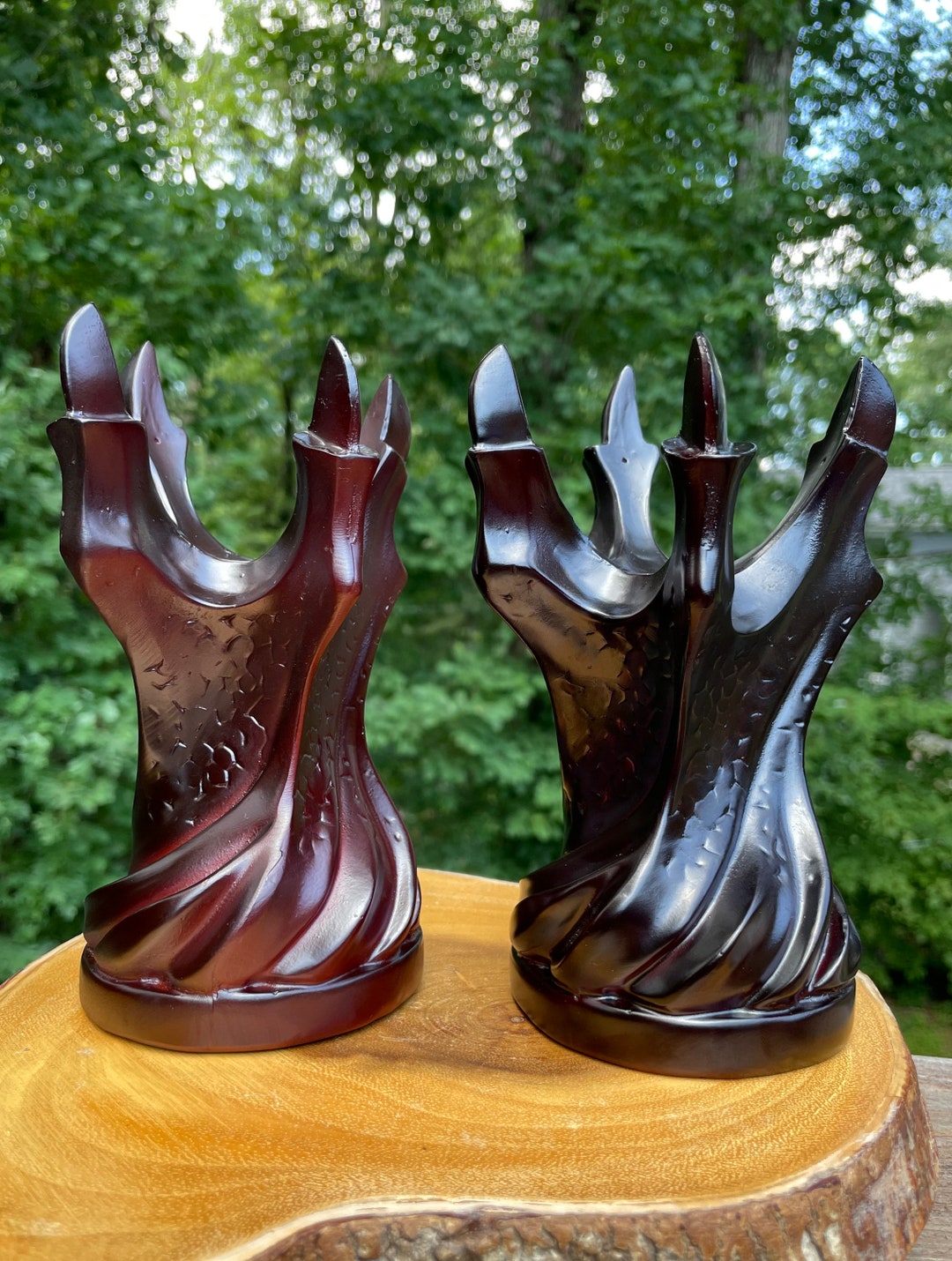 Awesome Brown Claw Foot Sphere Stand - Etsy