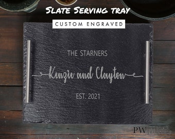 Personalized Serving Tray Logo - Etsy