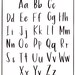 Alphabet Chart & Color Coded Vowels / ABC Poster / Simple Classroom ...