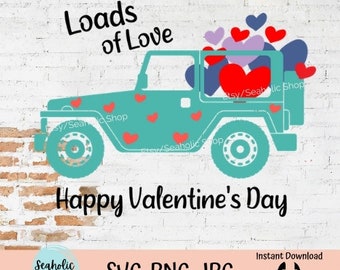Jeep Valentines Day Svg - Etsy