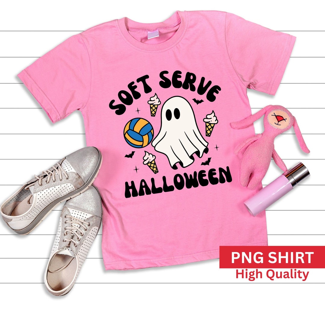 Kids Volleyball Halloween PNG for Shirt, Hat Trick or Treat Halloween ...