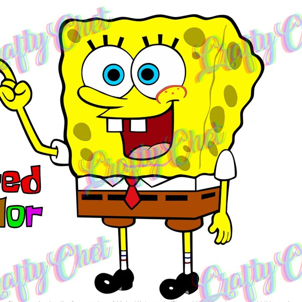 Spongebob Scrapbook - Etsy