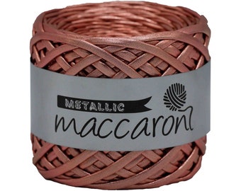Metallic Rose Gold Yarn - Etsy