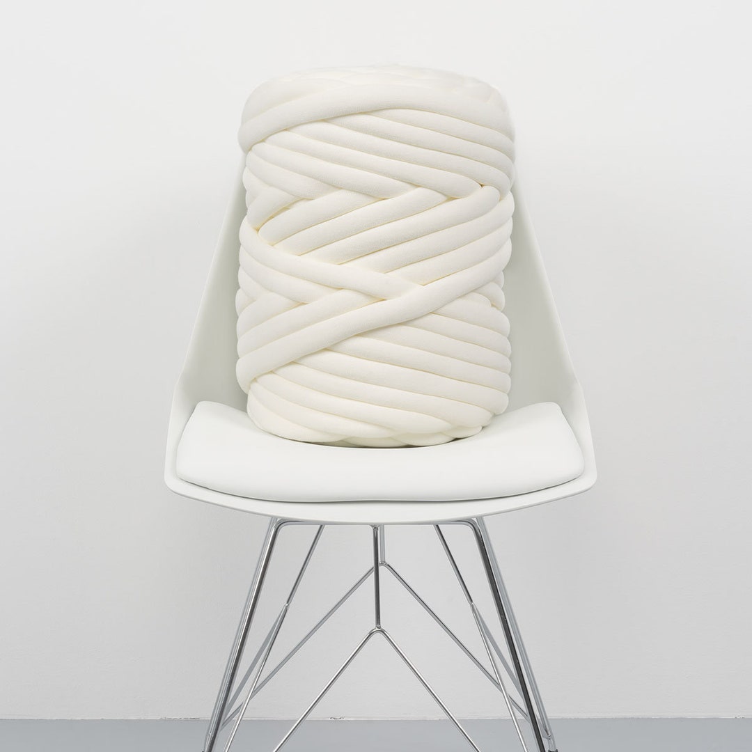 59,00 EUR/kg Laine épaisse, ECRU, bras à tricoter, fil à tricoter ...