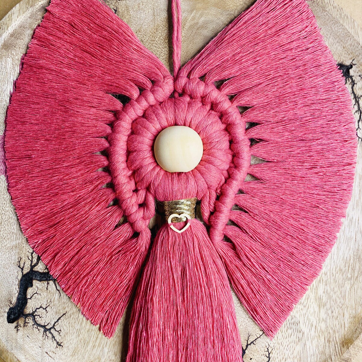 Makramee Engel DIY Anleitung Tutorial Deko Schutzengel - Etsy.de