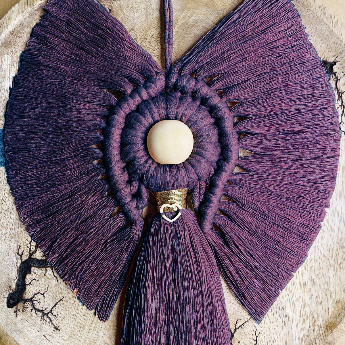 Makramee Engel DIY Anleitung Tutorial Deko Schutzengel - Etsy.de