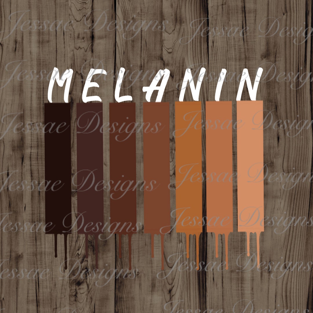 Dripping Melanin PNG Black Pride PNG - Etsy