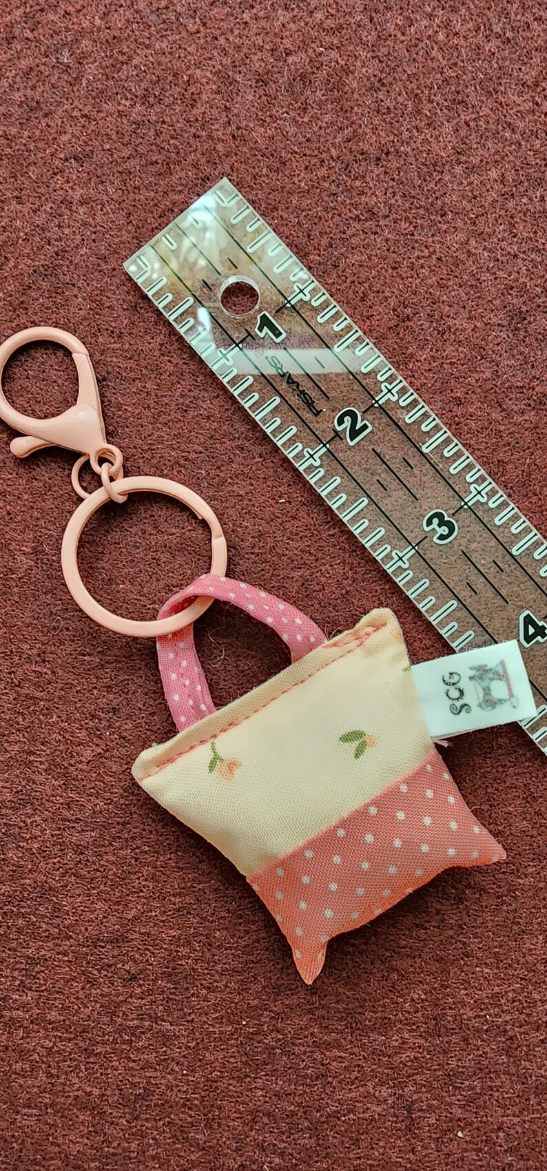 Mini Faux Purse Key Ring - Lot 3 - Etsy