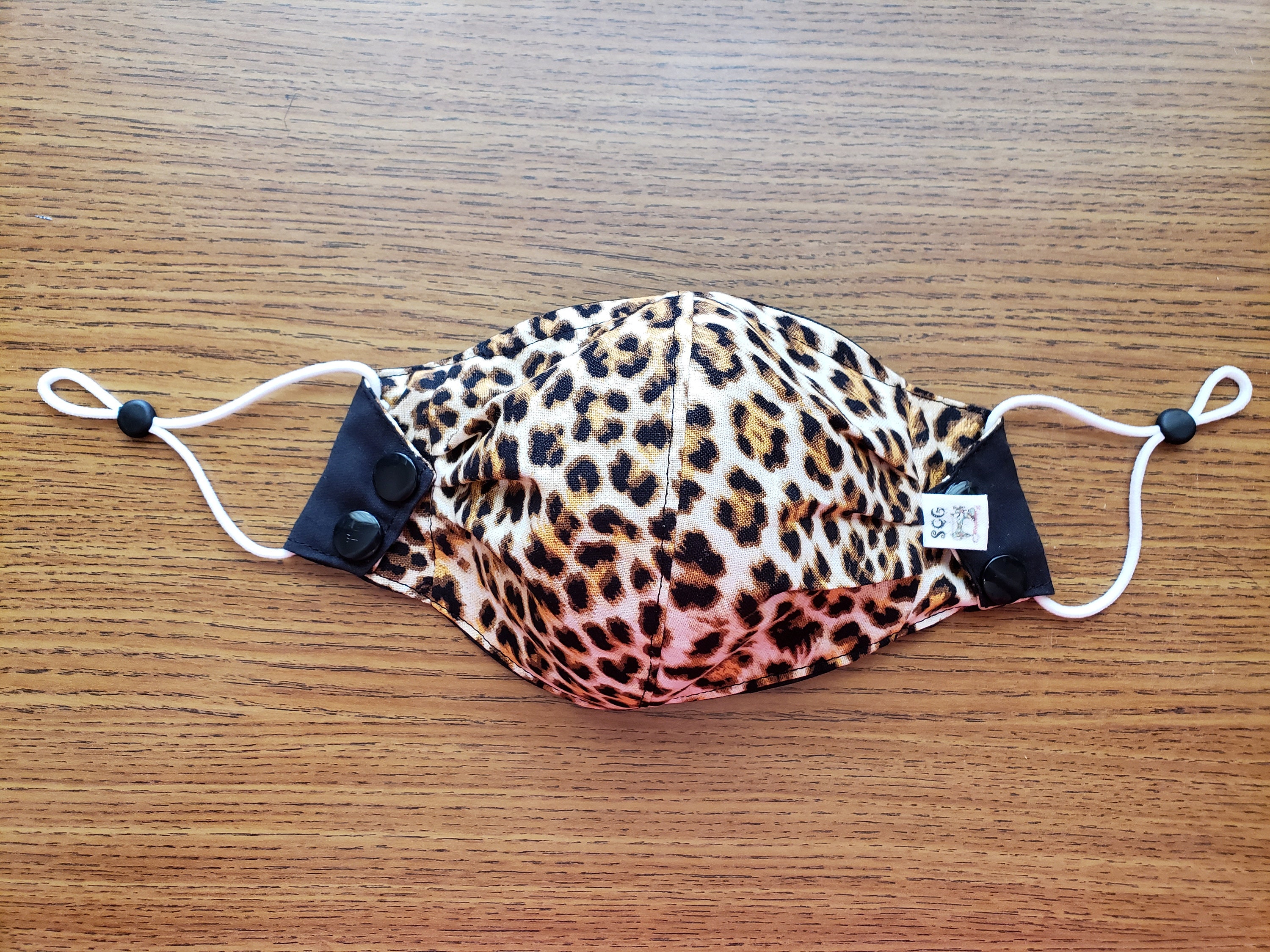 Cheetah Face Mask - Etsy