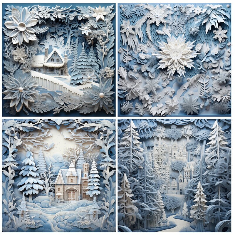 3d Christmas Cards - Etsy