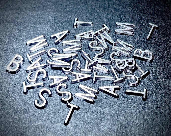 Lead Letters for X-ray Markers (packs of 10) - Etsy