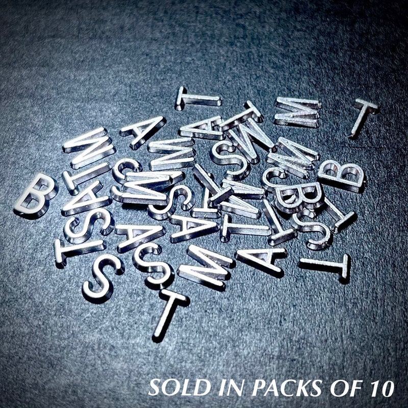 Small Letters - Etsy