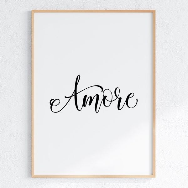 Amore Print - Etsy