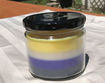 Smells Like ENBY Stuff Non Binary Pride Candle Nonbinary - Etsy