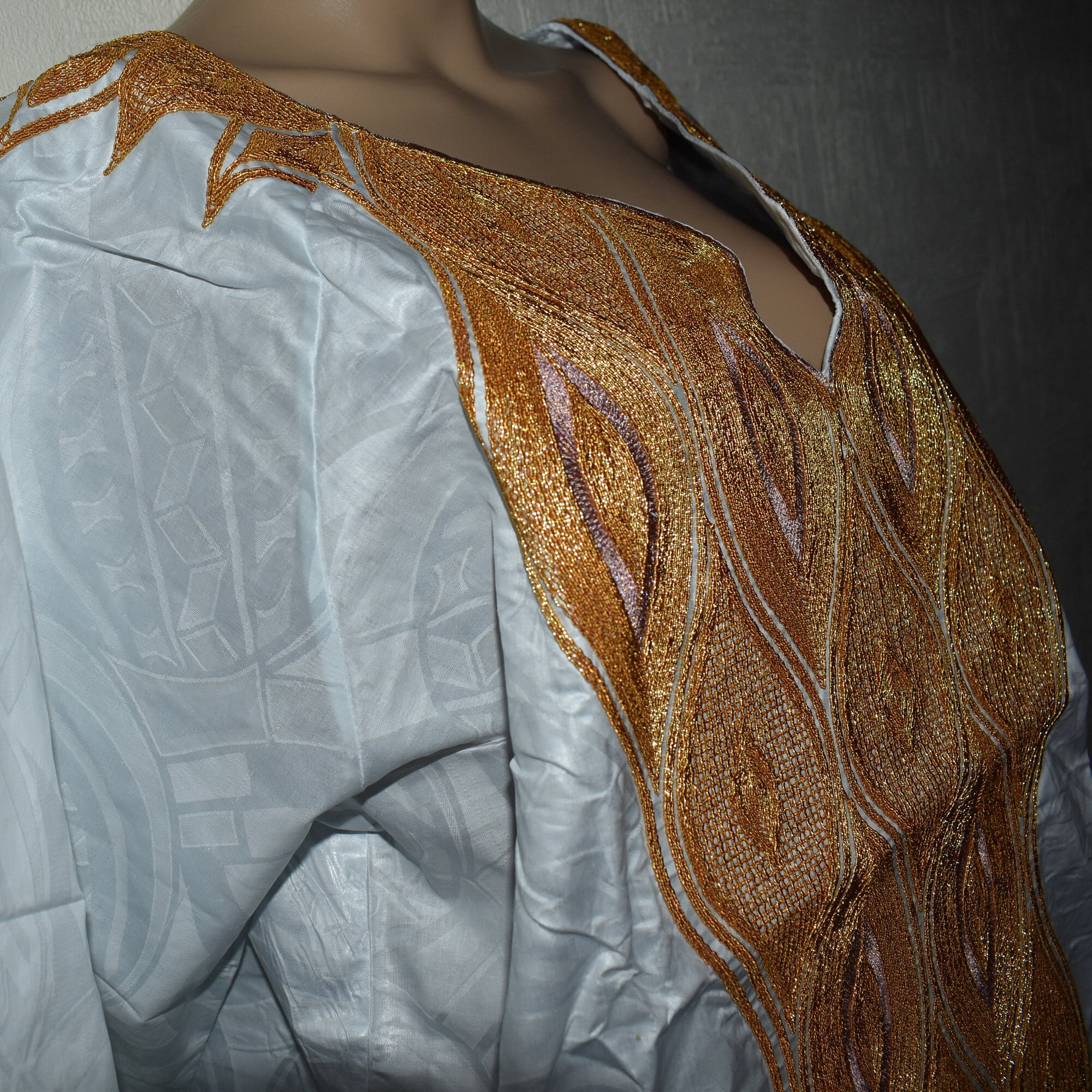 Guinea Brocade Dress • African Prints • Print Dress • Long Dress • Plus ...