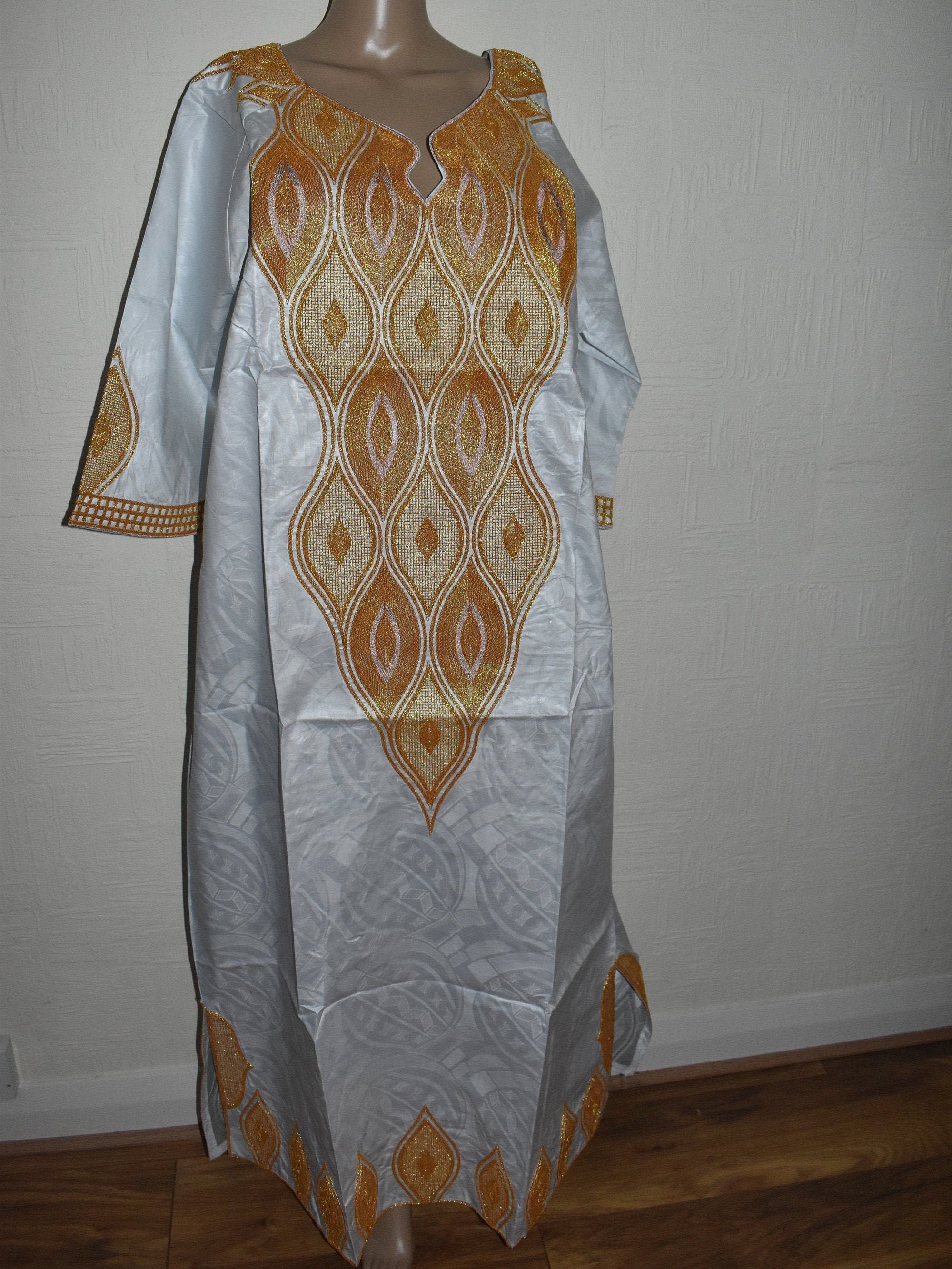 Guinea Brocade Dress • African Prints • Print Dress • Long Dress • Plus ...