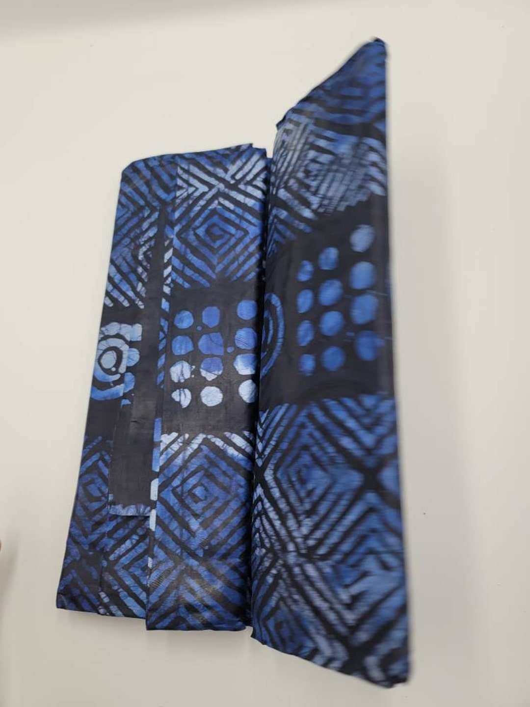 Adire Brocade Tie Dye Adire Fabric by 5 Yards, Kampala Fabric for Craft ...