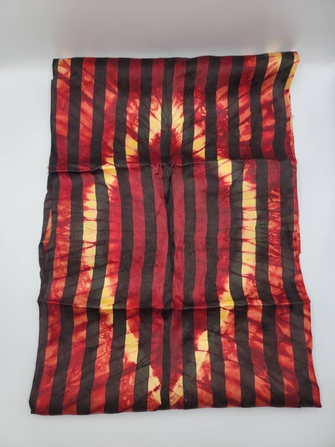 Silk Adire Fabric 3 Yards. Adire Tie Dye Kampala Design Fabric for ...