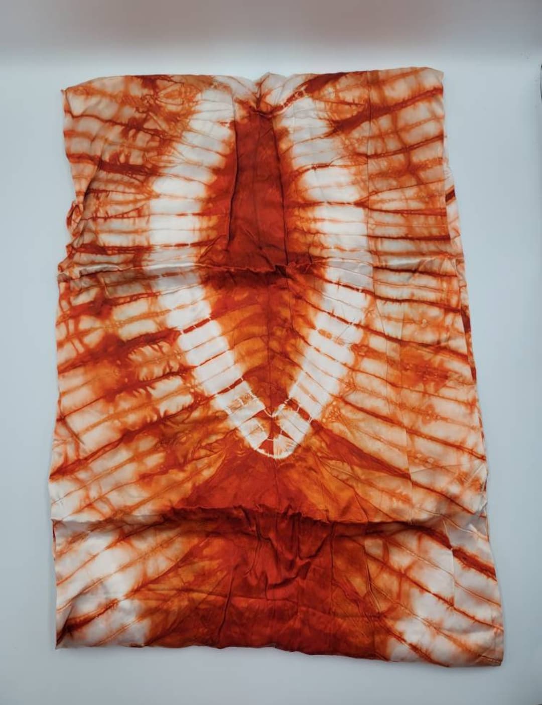 Silk Adire Fabric 3 Yards. Adire Tie Dye Kampala Design Fabric for ...