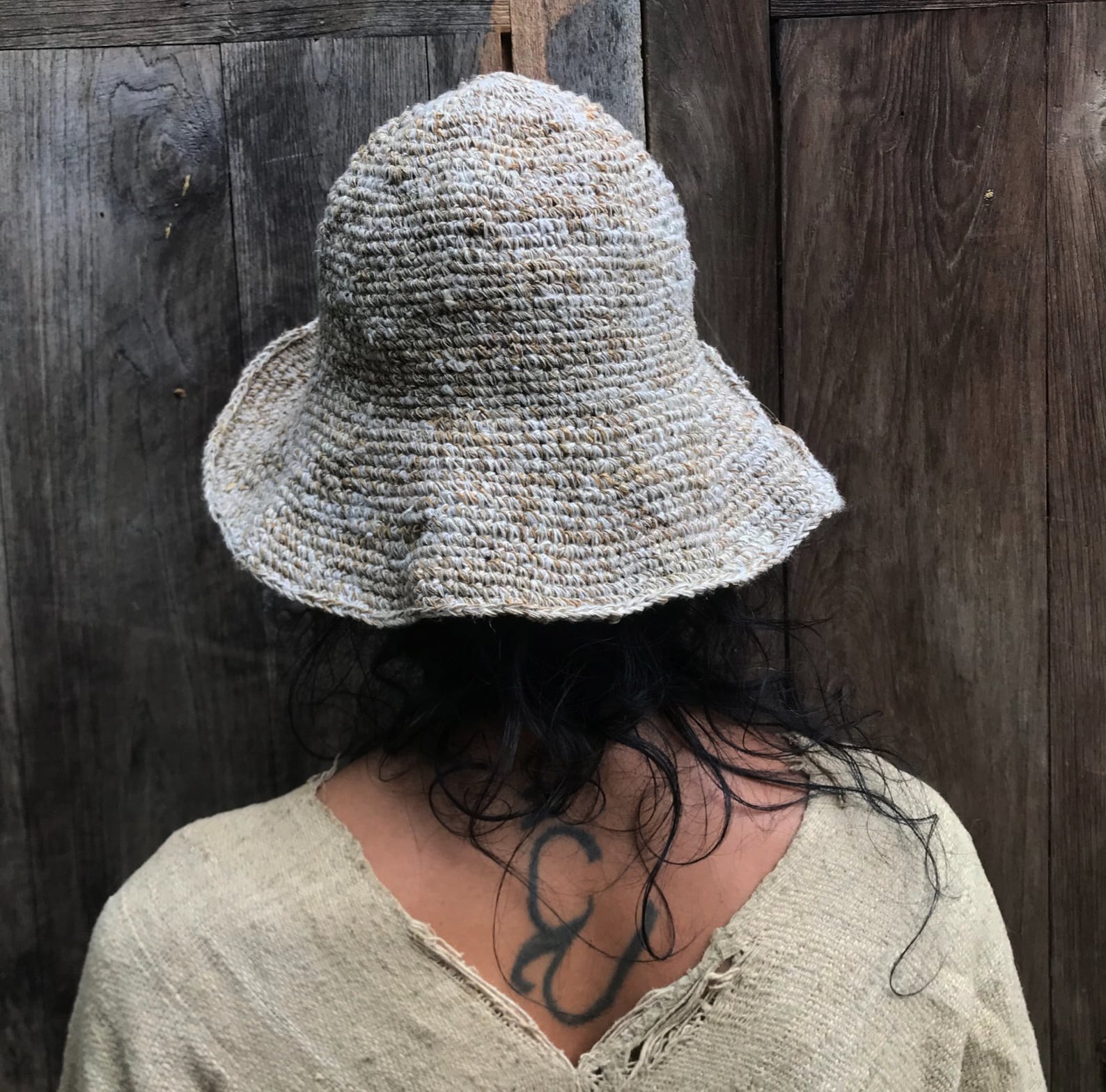 Hemp Hat, Organic Hemp Hat, Crochet Hemp Hat, Handmade Crochet Hat ...