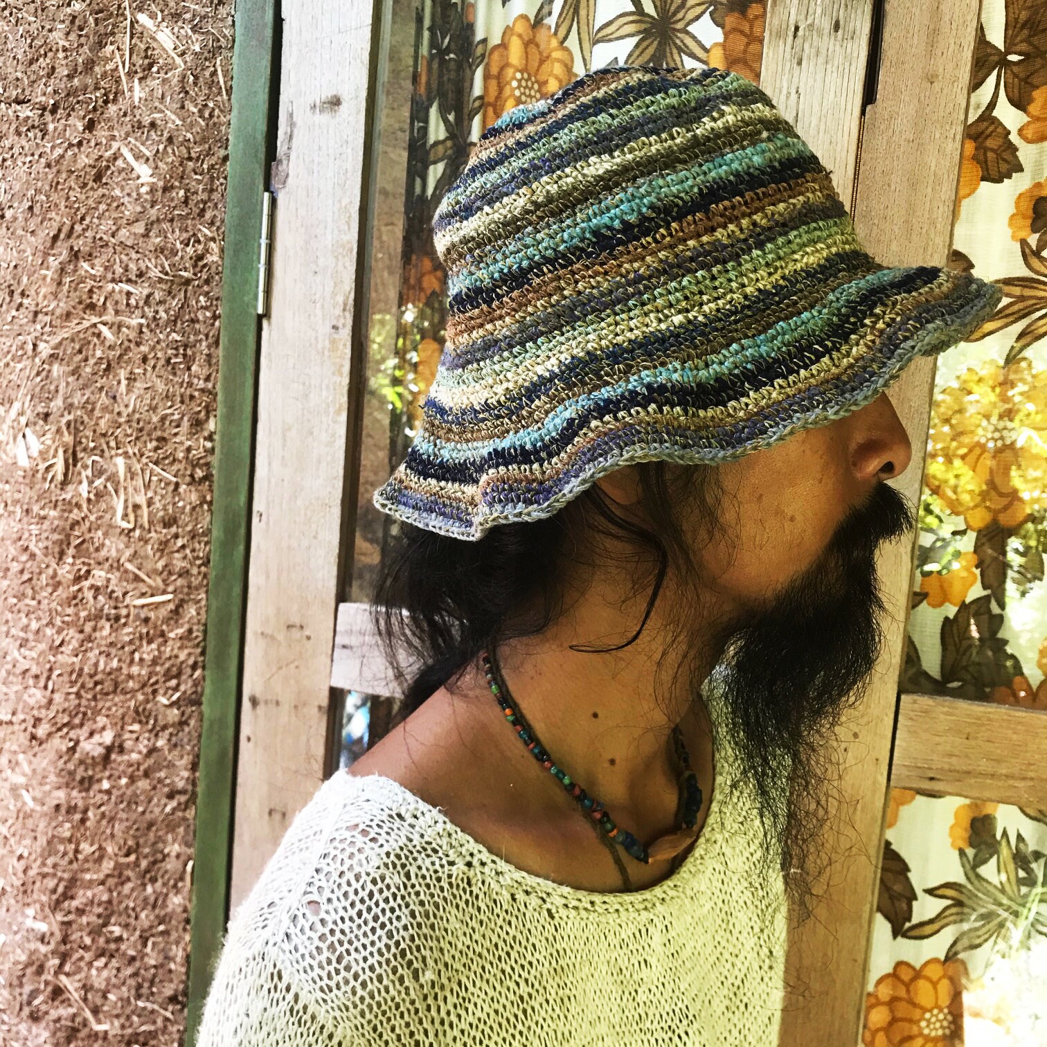 Hemp Hat, Organic Hemp Hat, Crochet Hemp Hat, Handmade Crochet Hat ...