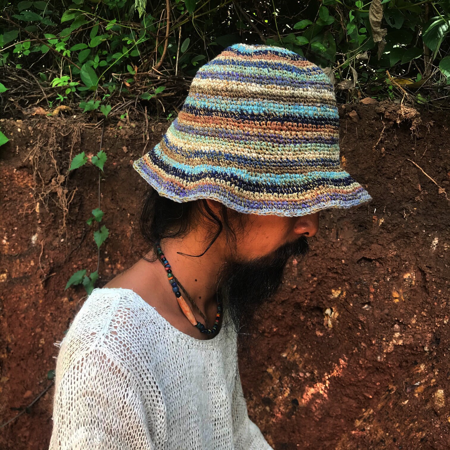 Hemp Hat, Organic Hemp Hat, Crochet Hemp Hat, Handmade Crochet Hat ...