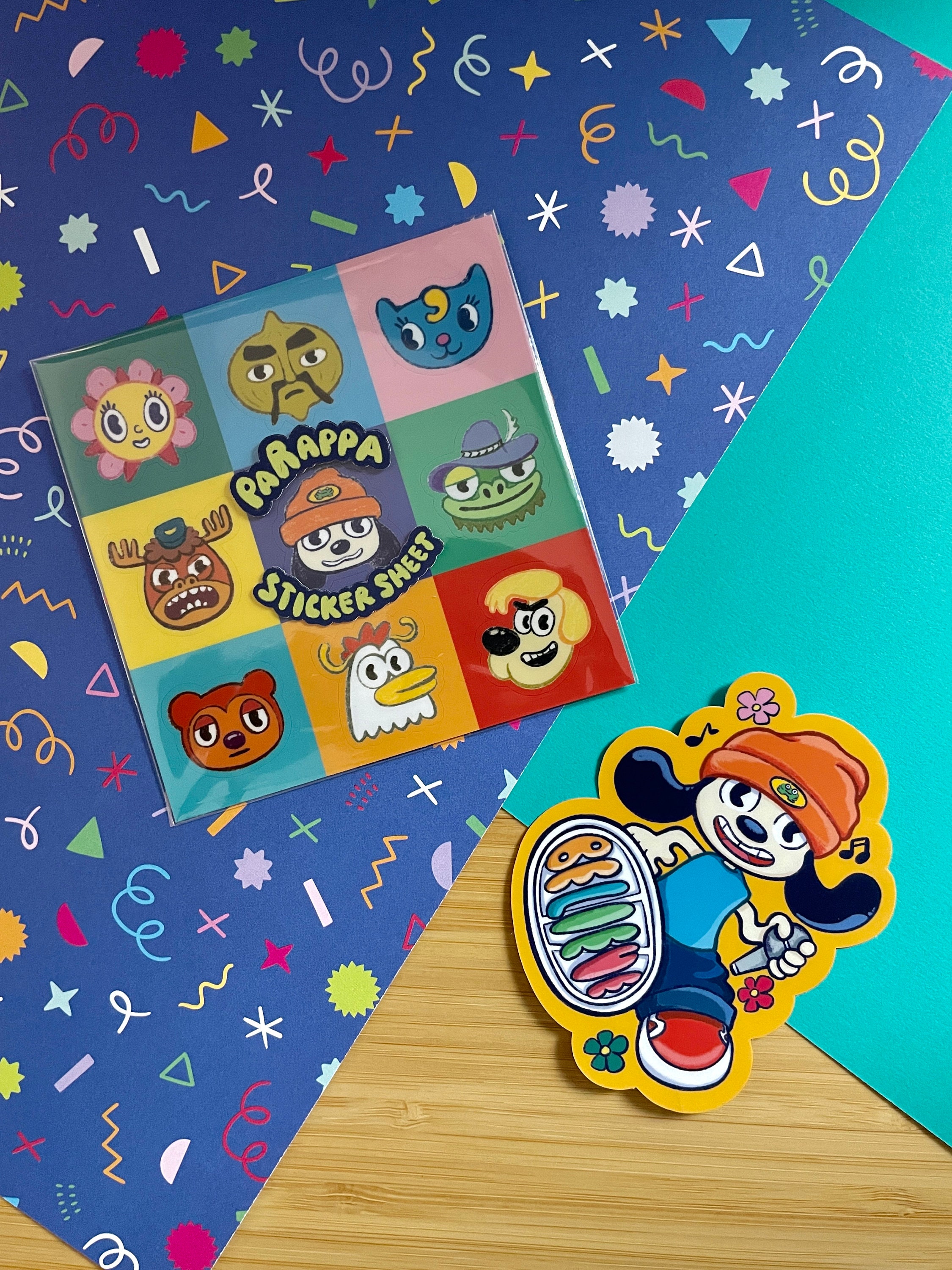 BELIEVE | Parappa the Rapper | Matte Die Cut Sticker - Etsy